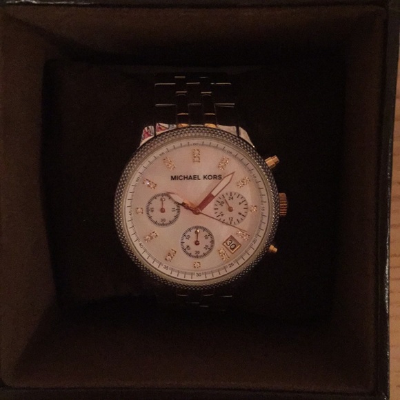 Michael Kors | Accessories | Michael Kors Ritz Chronograph Watch | Poshmark
